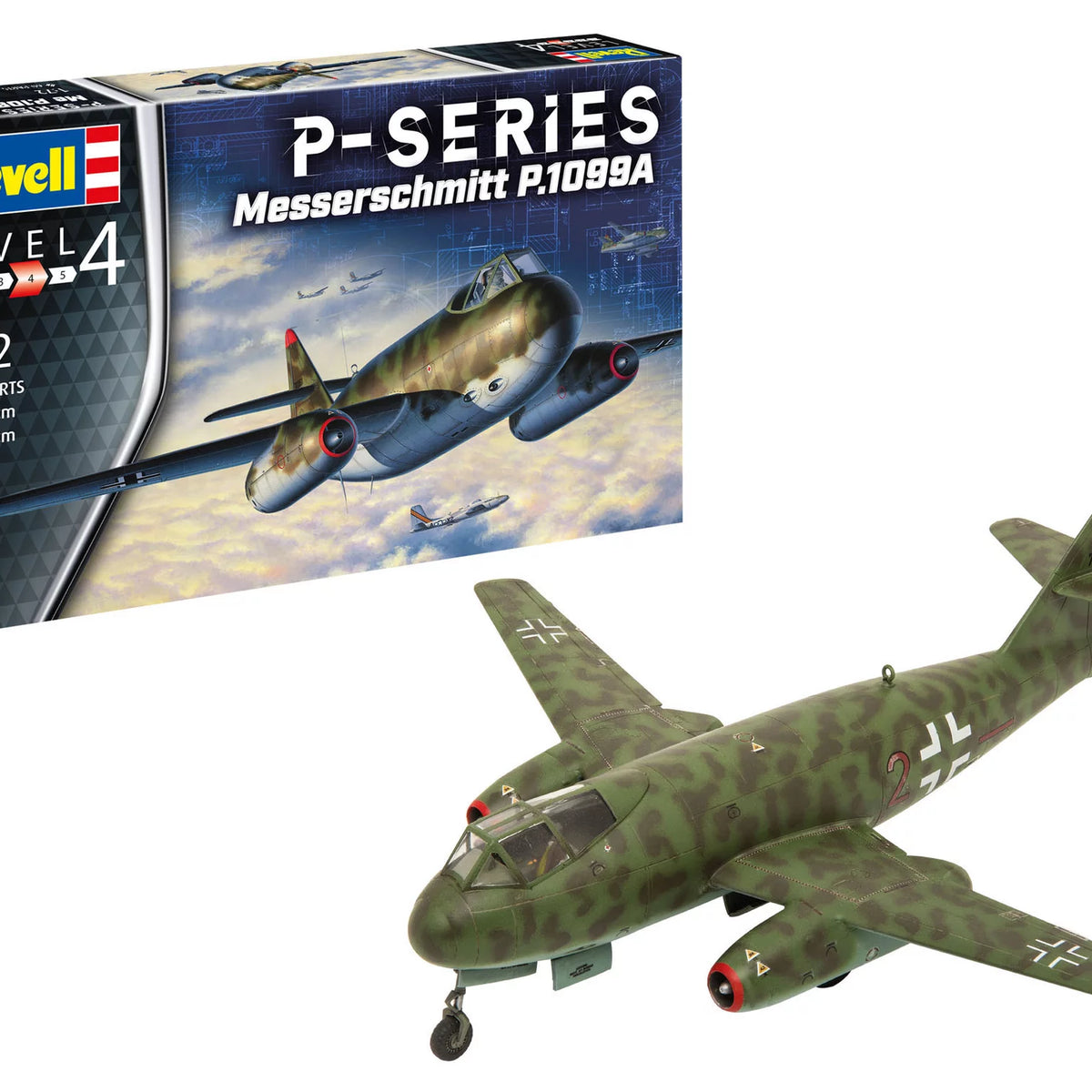 Revell Paints For Models Revell 03774 Messerschmitt P.1099A - P-Series ...