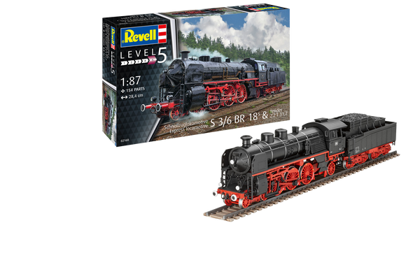 Model railway: detailed trains & locomotives