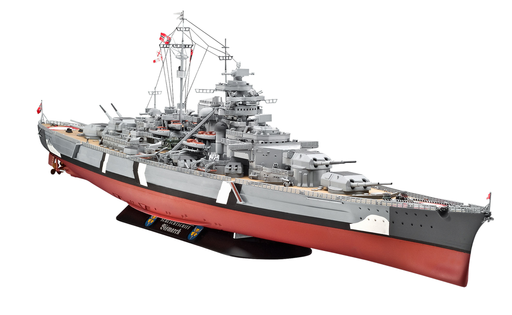Military ships: model kits for warships