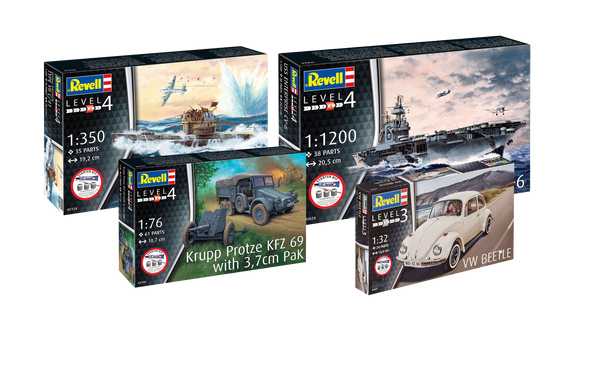 Revell Starter Kits – The ideal introduction to model building